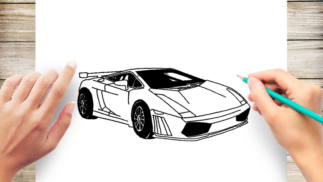 Best Car Drawing In The World