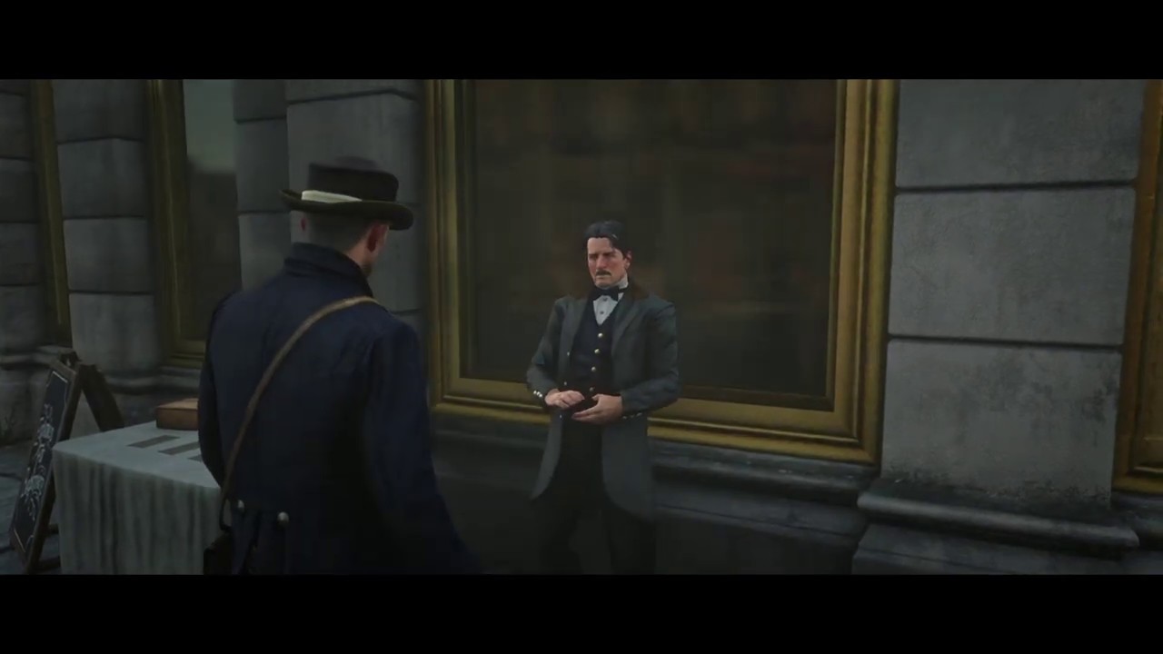 Rdr2 beating up racist man as john - YouTube