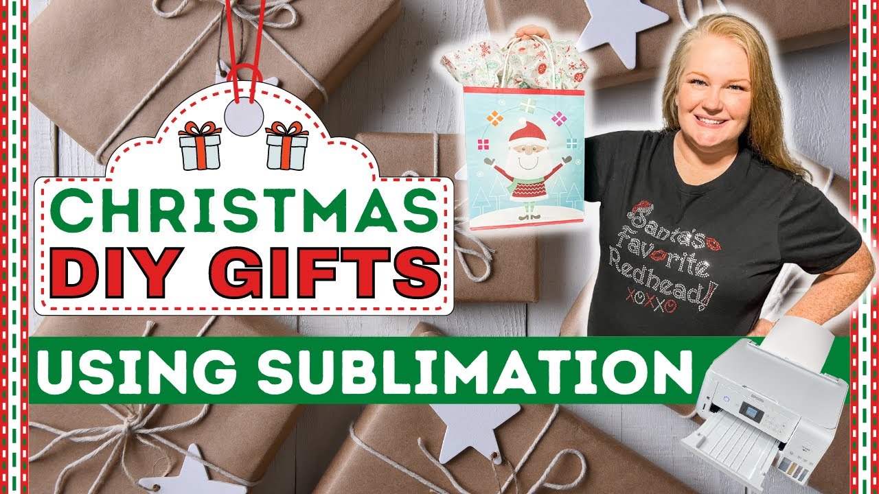 🎄Christmas Gifts Using Sublimation | DIY Gift Ideas🎄 - YouTube