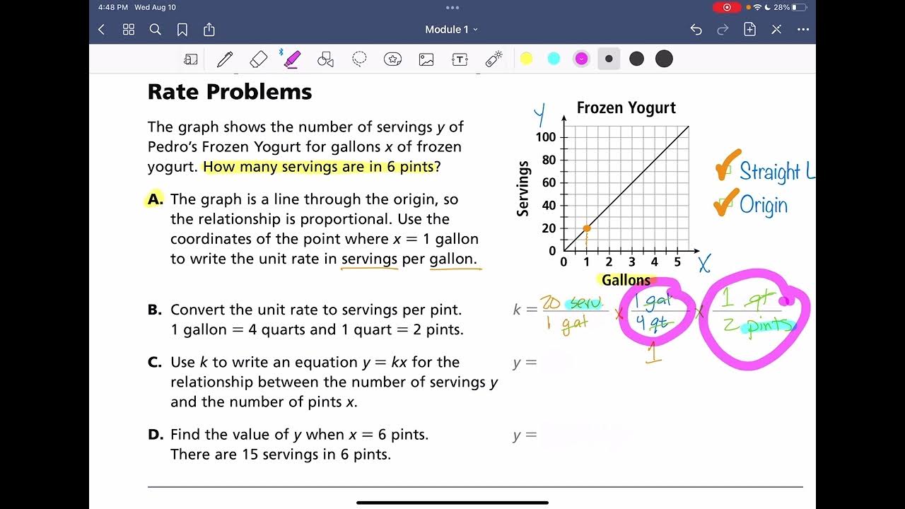 Into Math 7th Grade Lesson 1.5 - YouTube