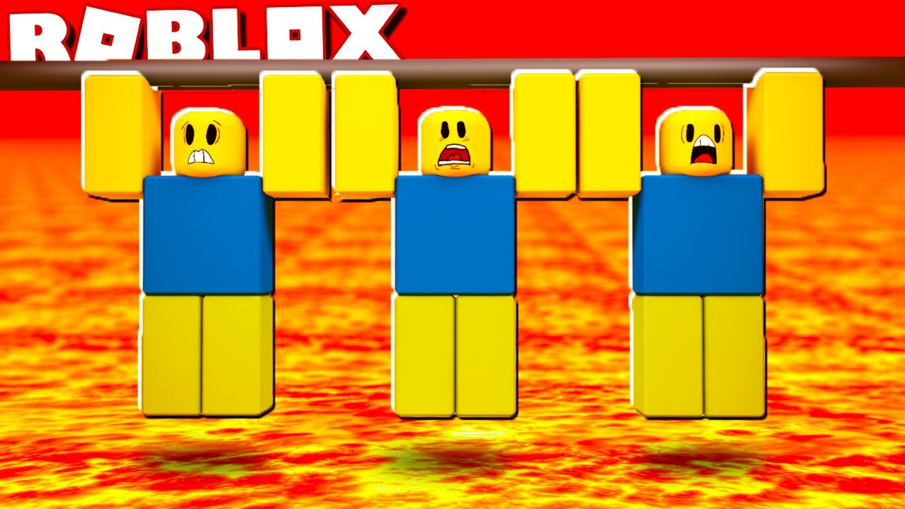 DON'T TOUCH THE FLOOR IN ROBLOX! - YouTube