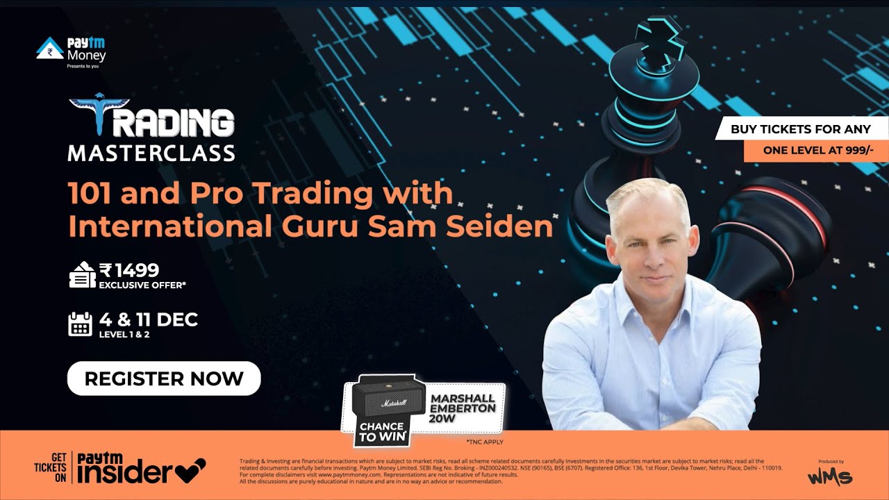 Upskill with International Trading Guru Sam Seiden | Paytm Money ...