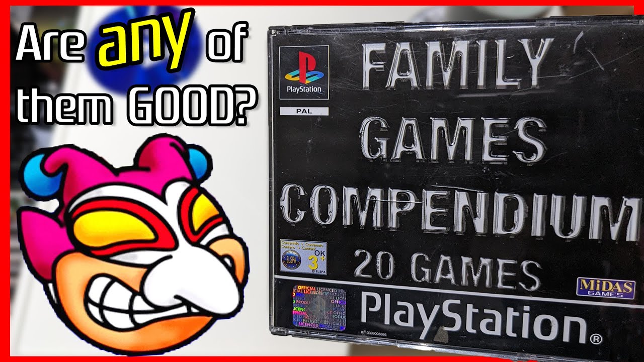 The "Family Games Compendium" for the PS1 - YouTube
