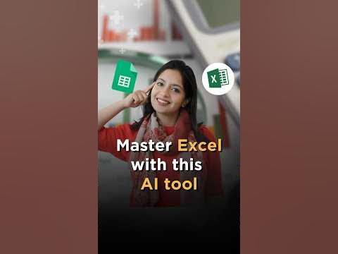 Simplest way to use AI in Excel | AI tool for MS Excel for students # ...