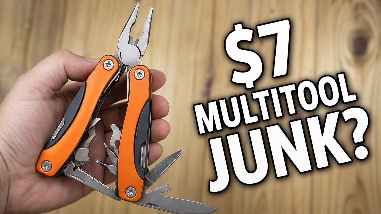 Is The $7 Multitool Junk? - YouTube