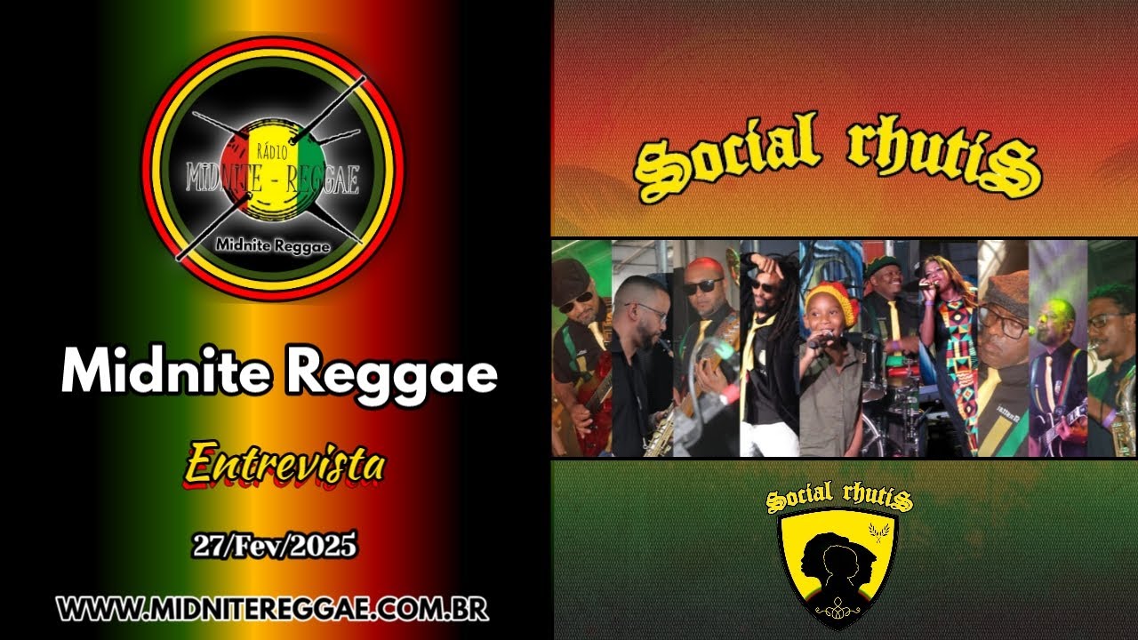 Midnite Reggae Entrevista banda " SOCIAL RHUTIS" - YouTube