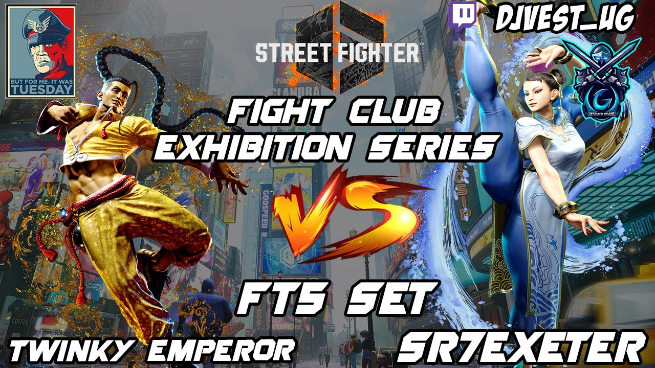 Street Fighter 6 Fight Club Exhibition Series - Twinky Emperor VS ...