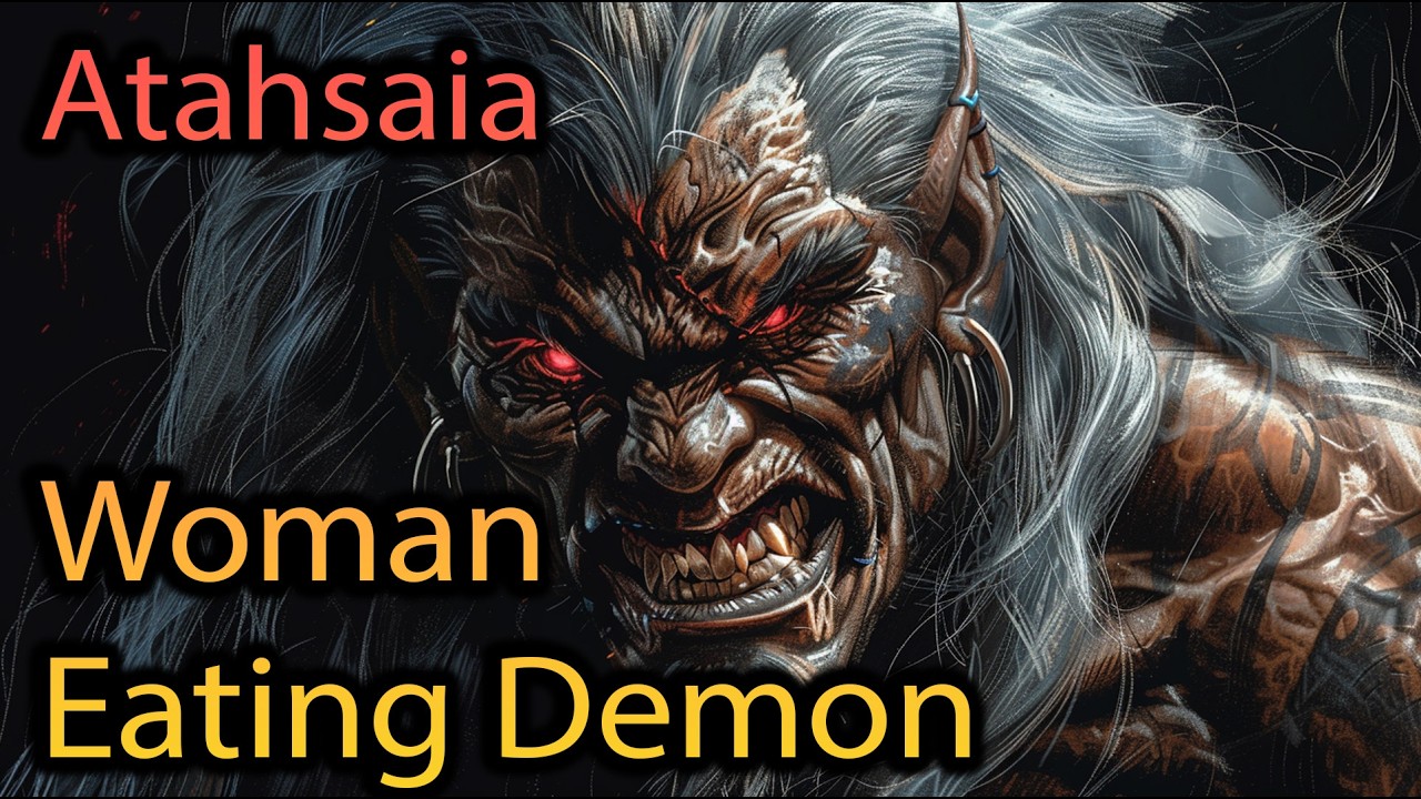 Atahsaia, Woman eating Demon from Zuni Mythology | Native American ...