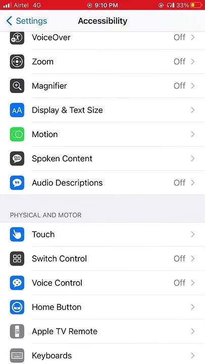 How to enable touch pointer in iPhone ?? - YouTube