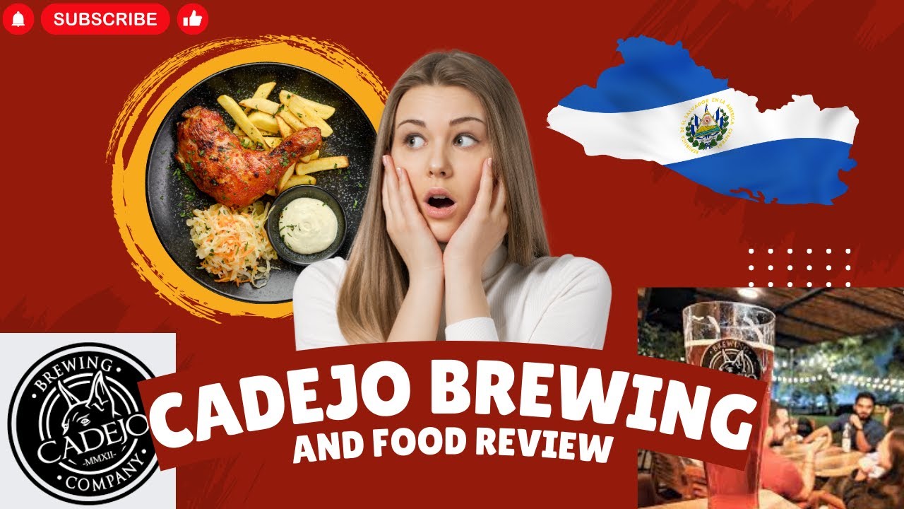CADEJO BREWING COMPANY REVIEW (SAN SALVADOR, EL SALVADOR) - YouTube
