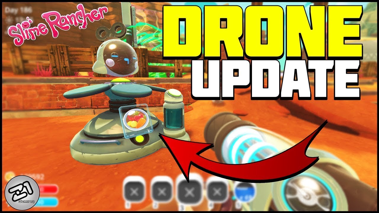NEW Slime Rancher DRONES! Slime Rancher Automation UPDATE! | Z1 Gaming ...