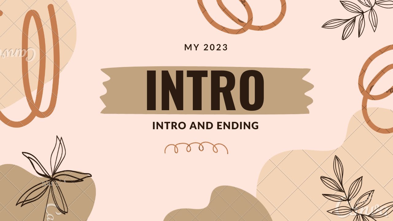 NEW YOUTUBE INTRO 2023 (Intro and Ending) - YouTube