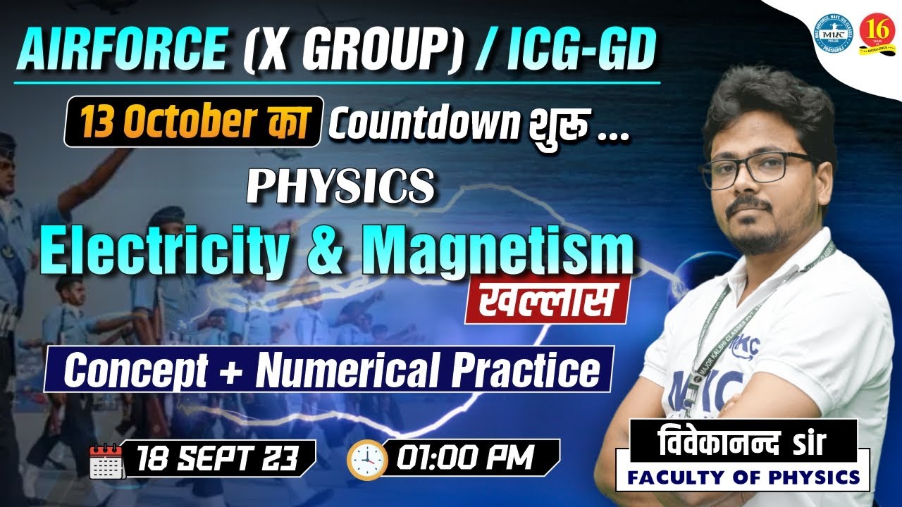 Airforce Physics | Electricity & Magnetism | Airforce Physics ...