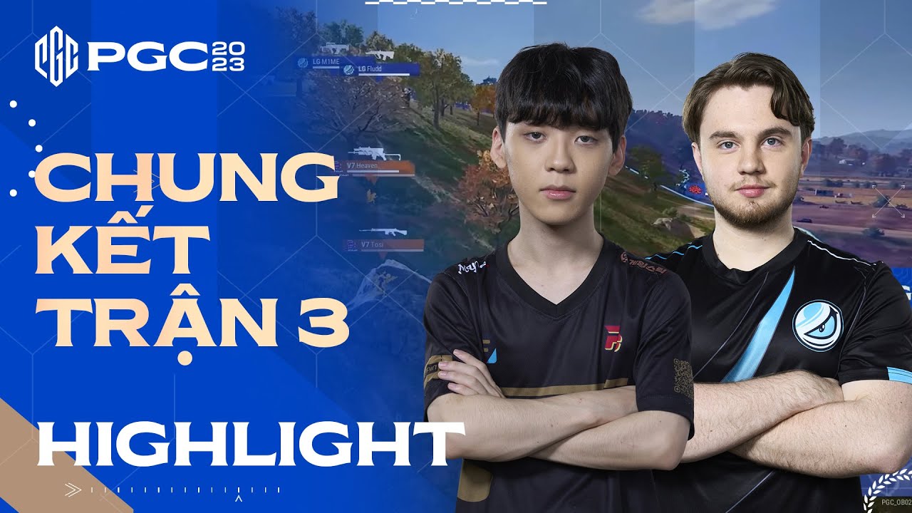 🏆 [Highlight PGC 2023] Chung Kết Trận 3: Himass tiếp tục là người sinh tồn - V7 giành Top1 nhẹ ...