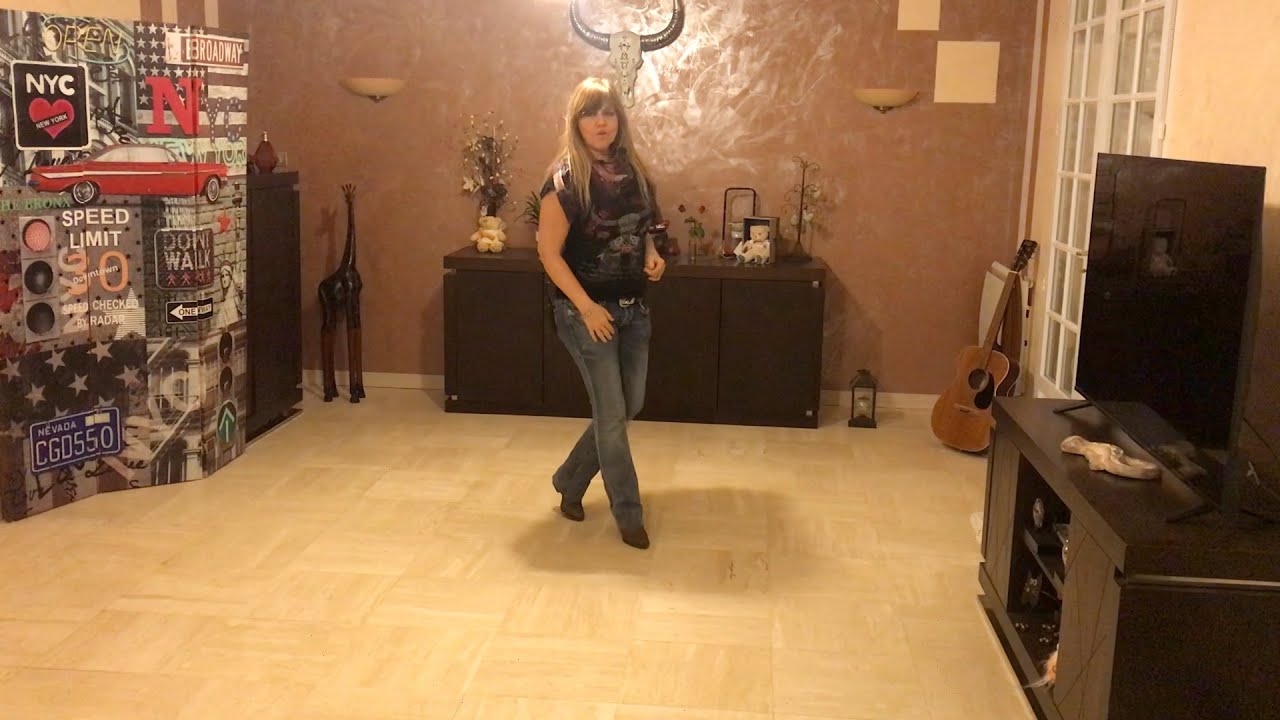 REUNITED - Country Line Dance (Tuto)&(Démo) - YouTube