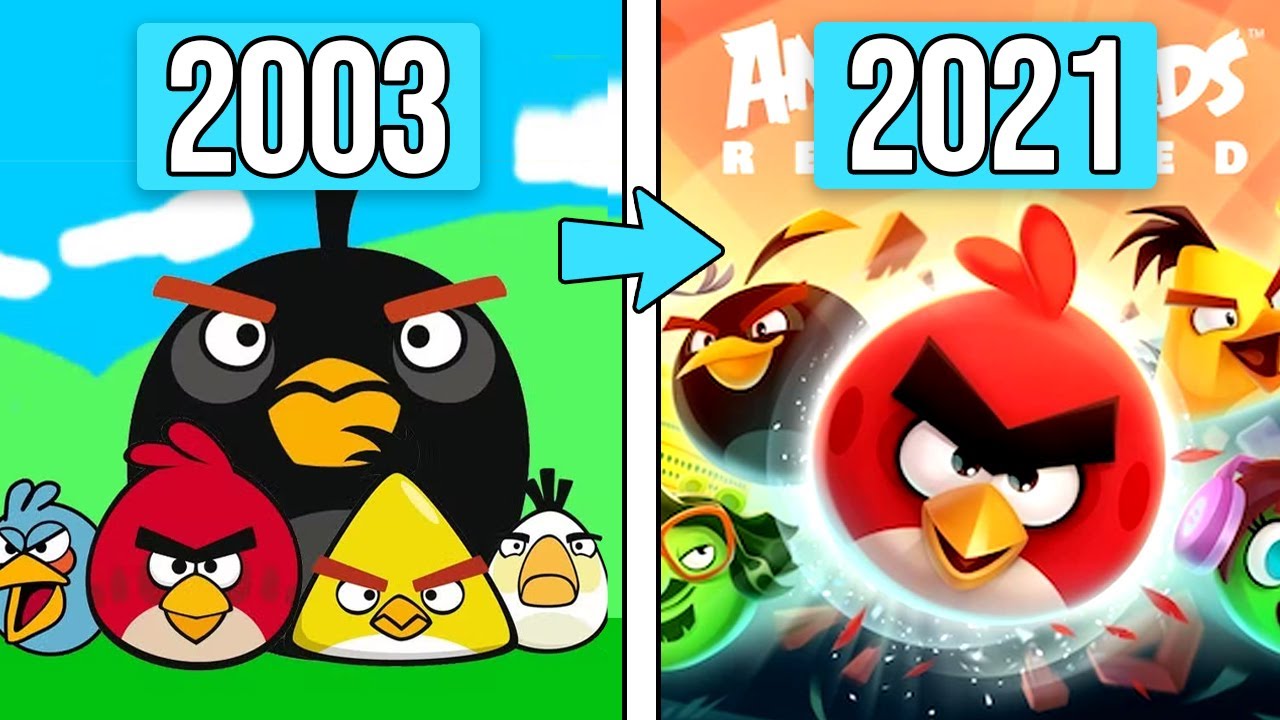 Evolution Of Angry Birds - YouTube