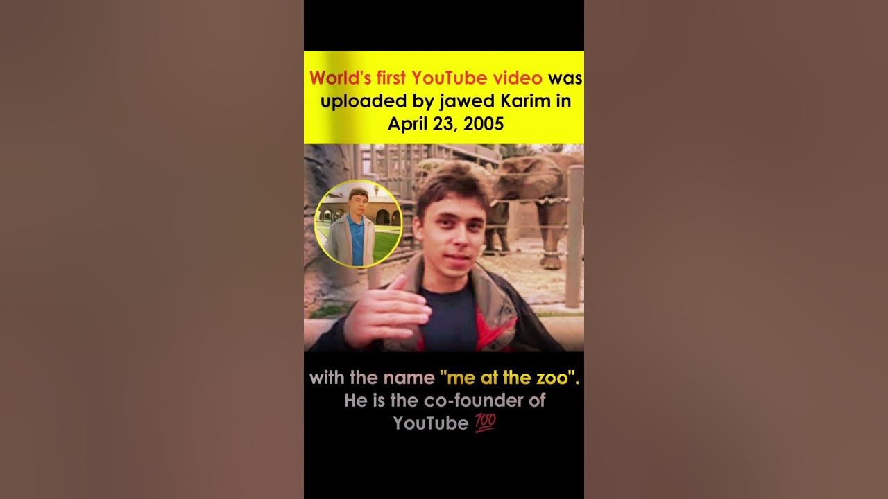 First Youtuber Jawed Karim #youtube #youtuber #instagram #music # 