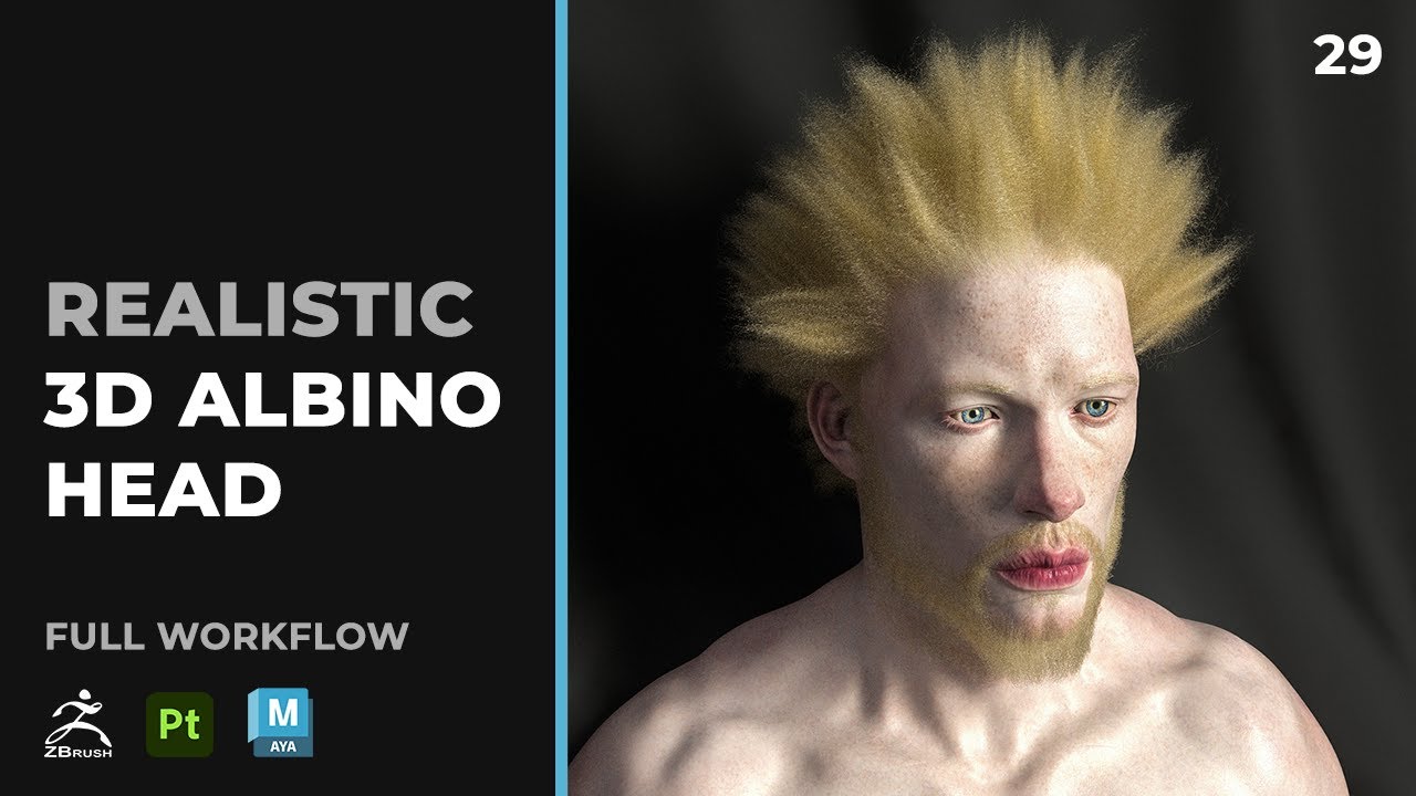 29 Creating Density Masks & Using Modifiers for XGen Hair in Maya - YouTube
