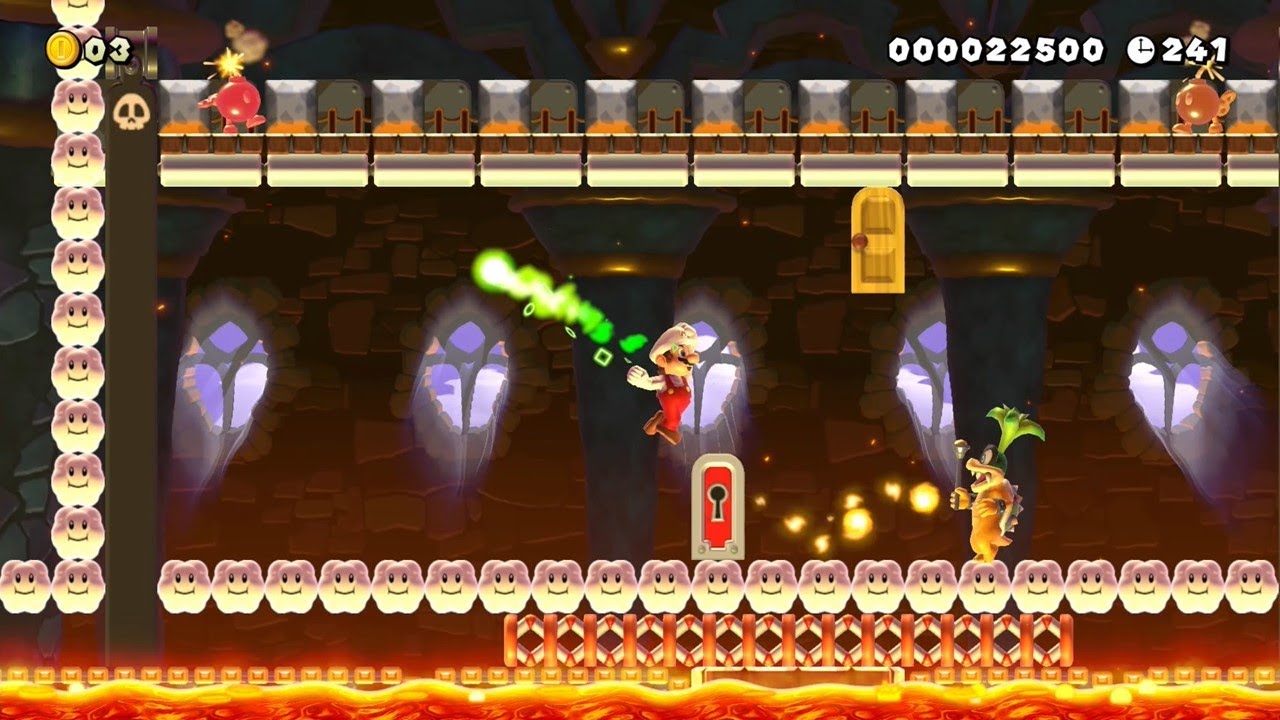 Super Mario Maker 2 - 4-castle by snakemain - No Commentary - YouTube