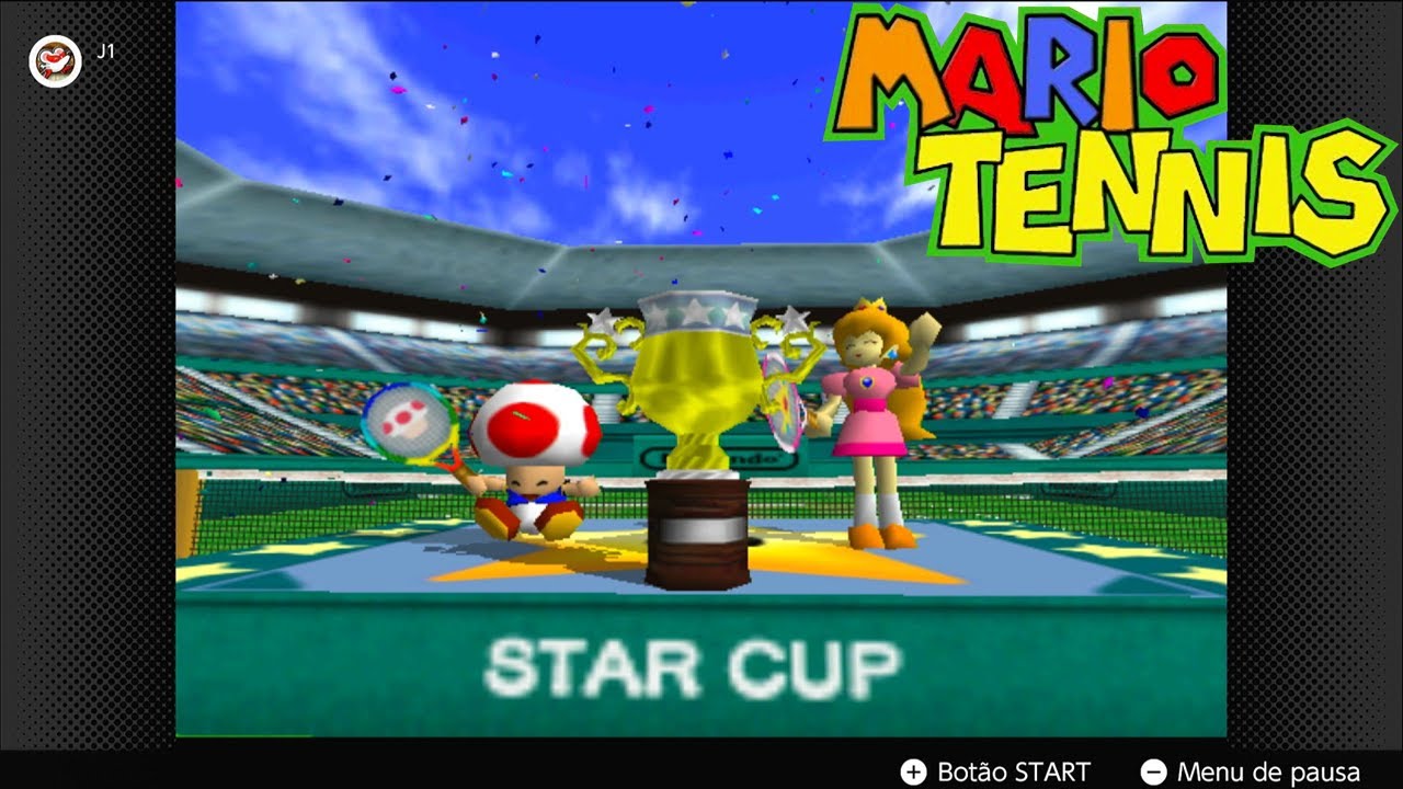 Mario Tennis (N64) | Toad (Doubles - Tournament) - YouTube