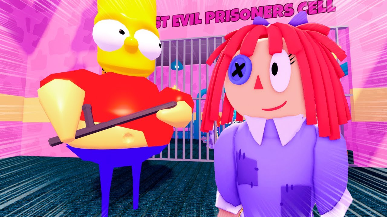 THE SIMPSONS BARRY'S PRISON RUN Obby New Update Roblox - All Morphs ...