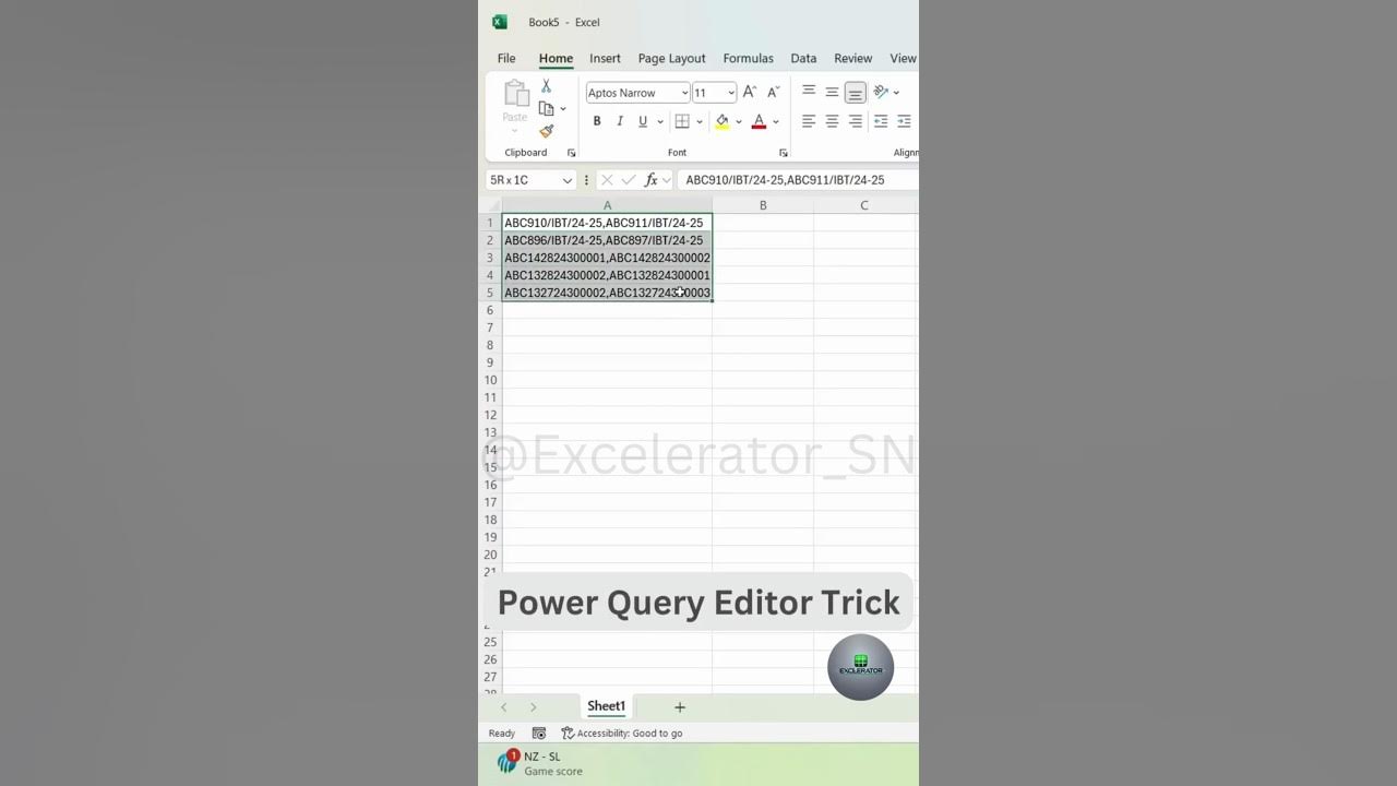 Power Query Editor Trick! @EXCELERATOR_SN #excel #exceltips #exceltutorial #shorts #shortsfeed ...