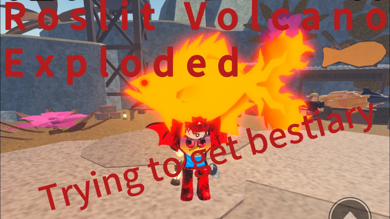 Exploring the NEW roslit volcano - YouTube