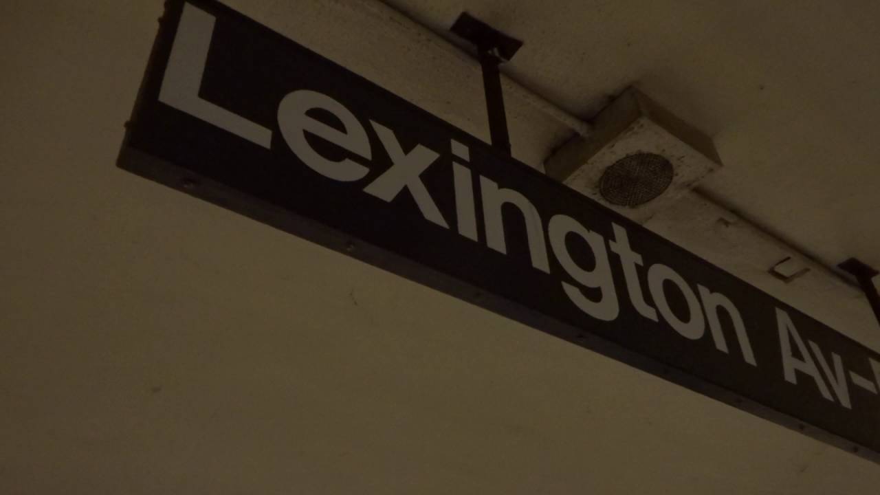 NYC Subway Last Look: (Q) Station Signage Series: Lexington Avenue-59th ...