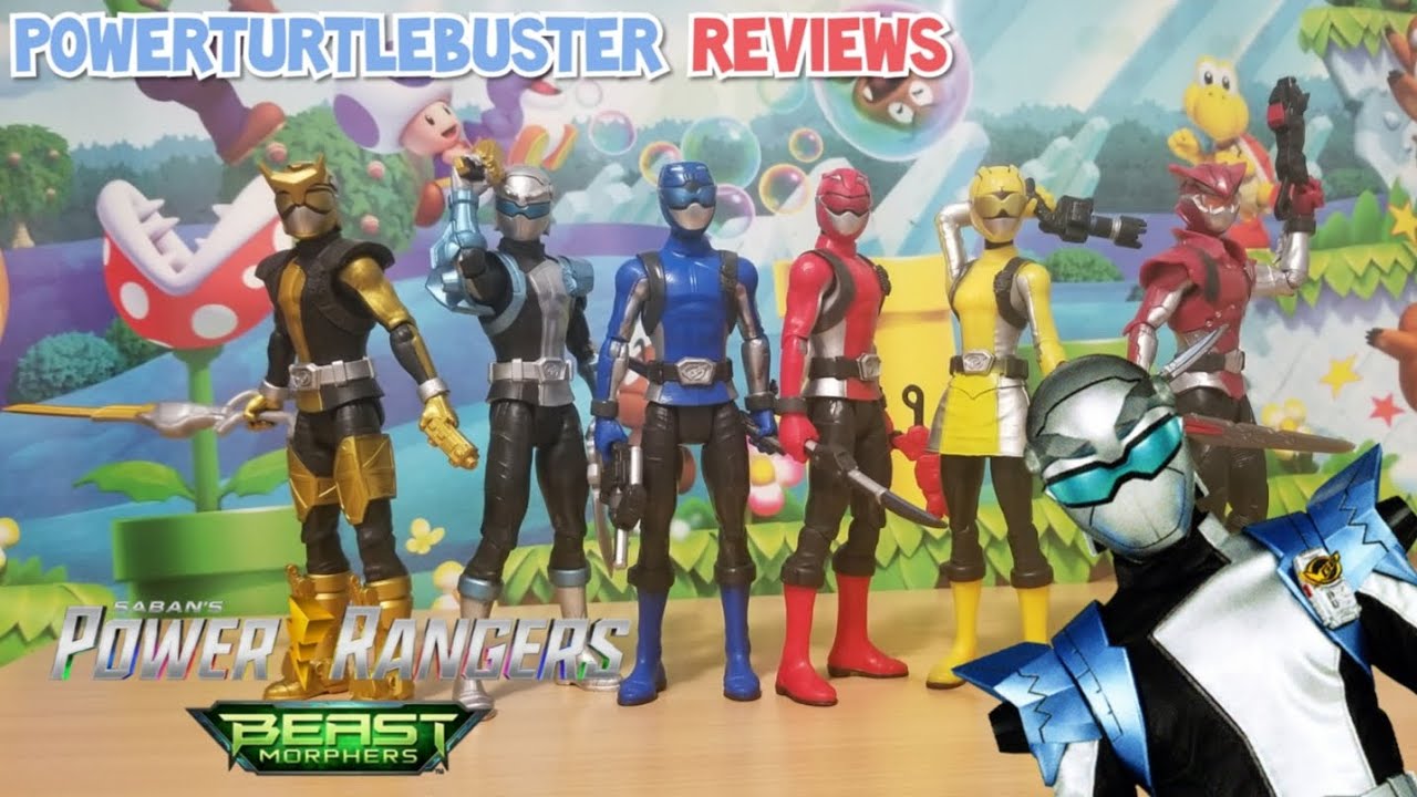 POWER RANGERS BEAST MORPHERS SILVER RANGER FIGURE - YouTube