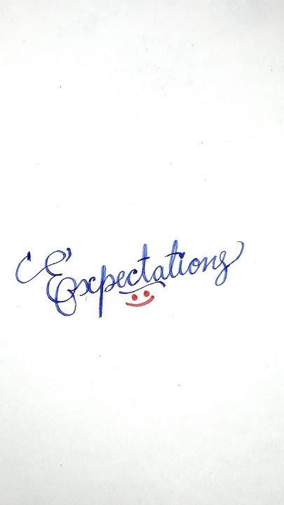 Expectation| how to improve handwriting #cursive #handwriting #ytviral ...