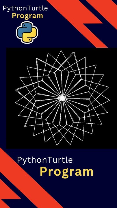 Python Turtle Program 4 #shorts - YouTube