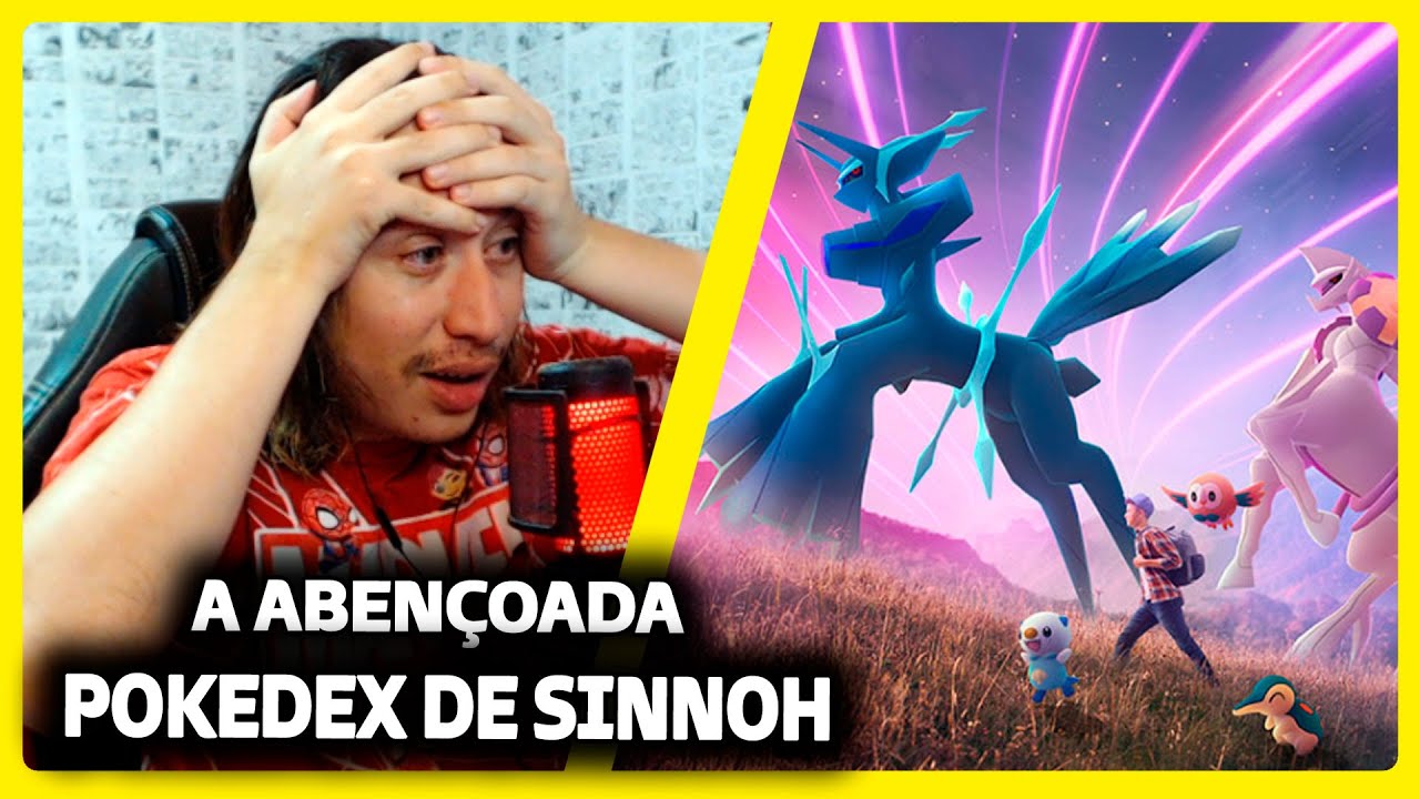 A ABENÇOADA Pokédex de Sinnoh! | REACT DO MORENO | Kaka Mestre Pokemon ...
