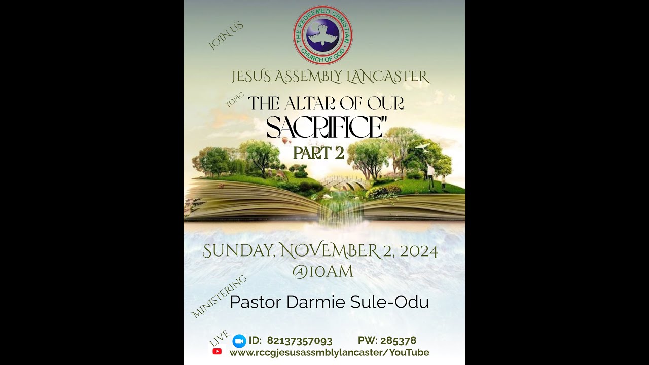 |11/24/24| RCCG Jesus Assembly Family Worship Service - YouTube