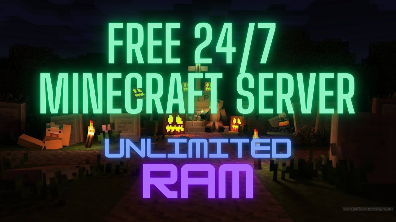 HOW TO GET UNLIMITED RAM FREE MINECRAFT SERVER HOSTING [Working October ...