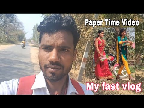 Paper Time Video My First Vlogs || 1.2M views My Vlogs video #_teanding ...