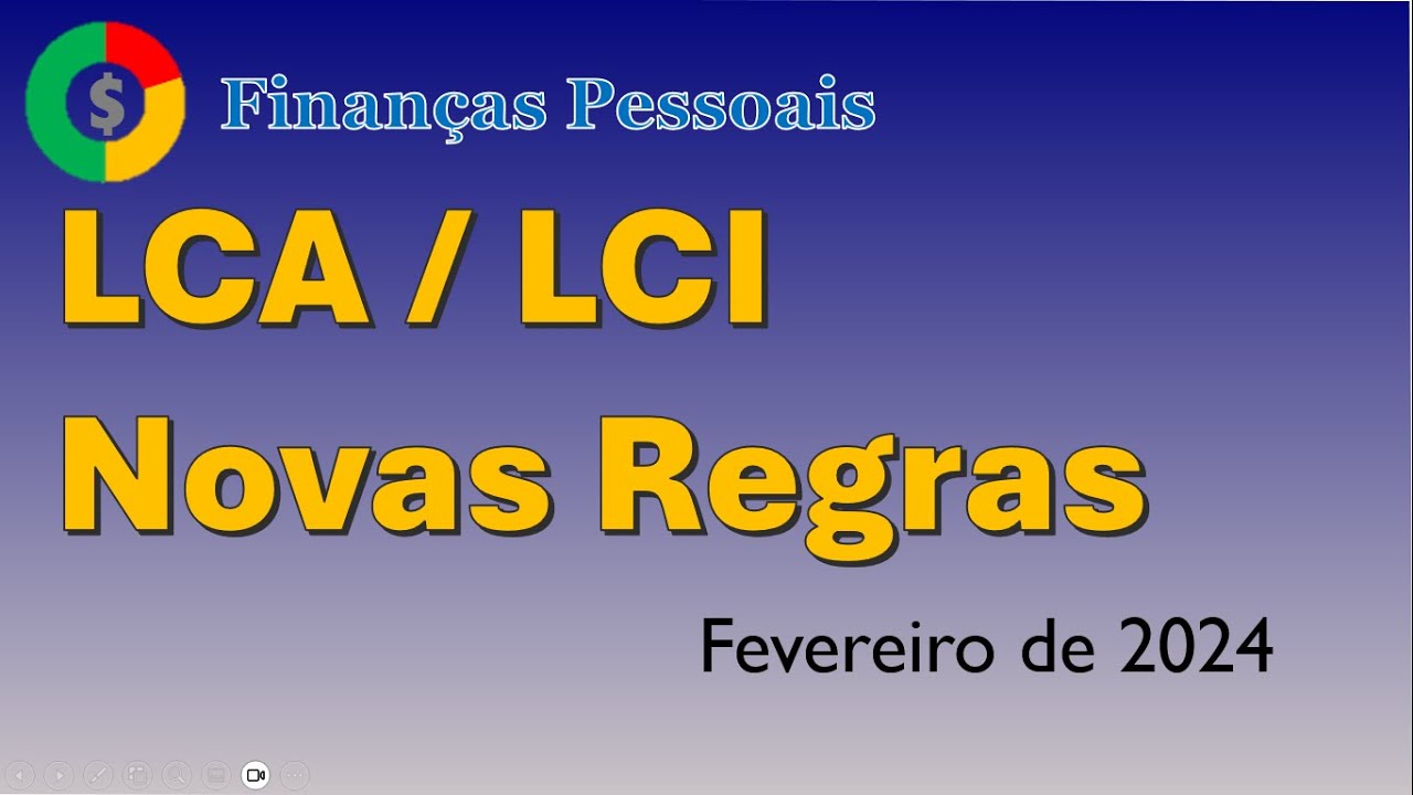 LCA e LCI novas regras - YouTube