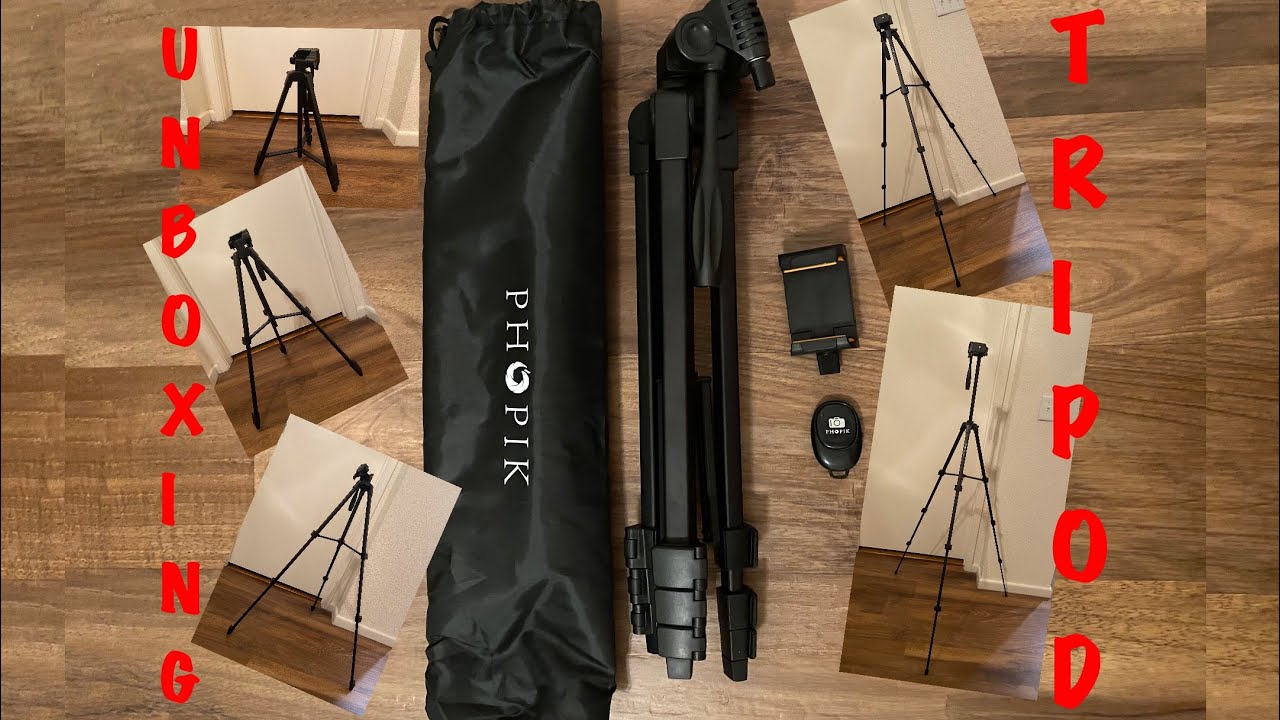 UNBOXING TRIPOD | PHOPIK PT204V |AMAZON | SIN CITY ANGEL YAYANG - YouTube