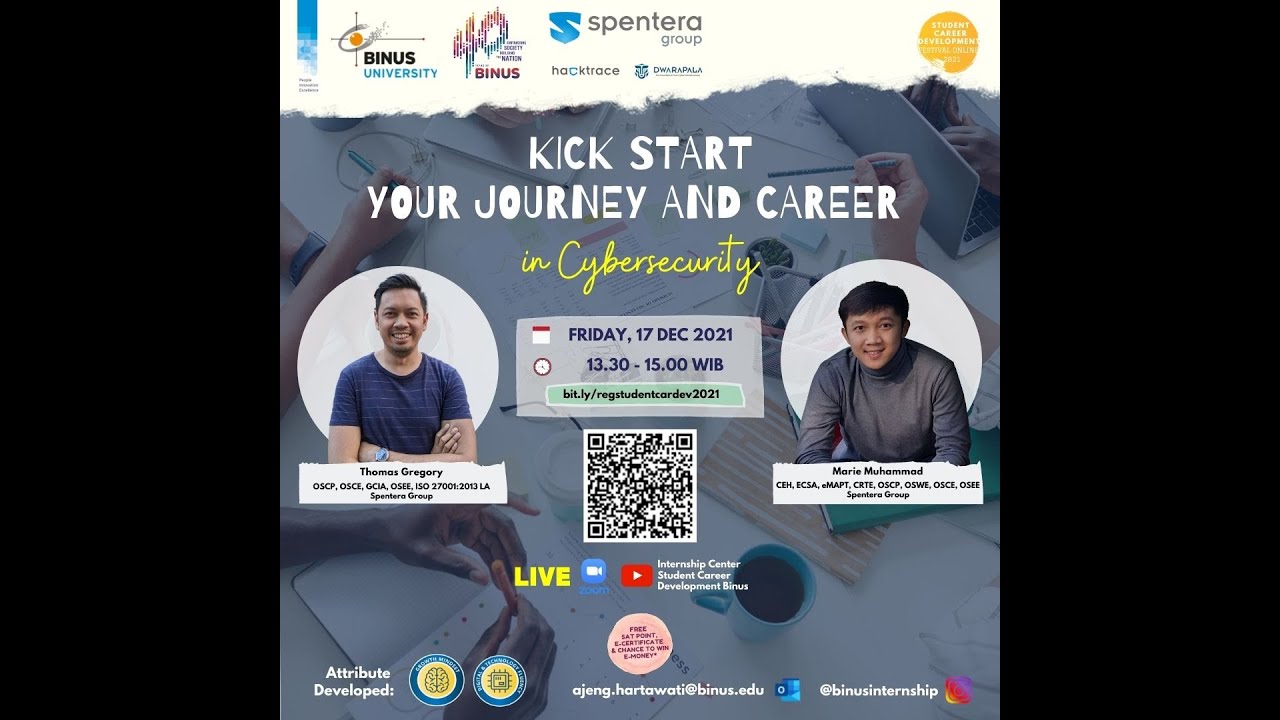 SCDF2021: Kick Start Your Journey and Career in Cybersecurity ...