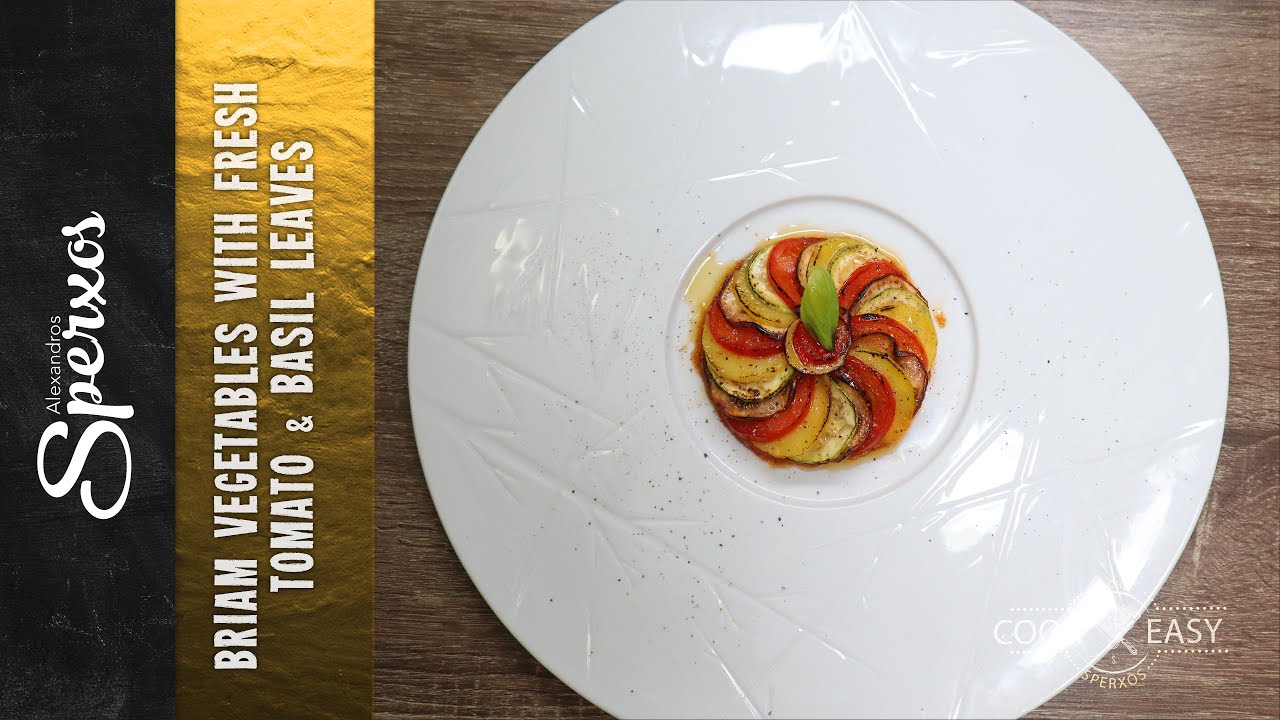Cook Easy by Chef Sperxos - Briam Vegetables With Fresh Tomato & Basil ...