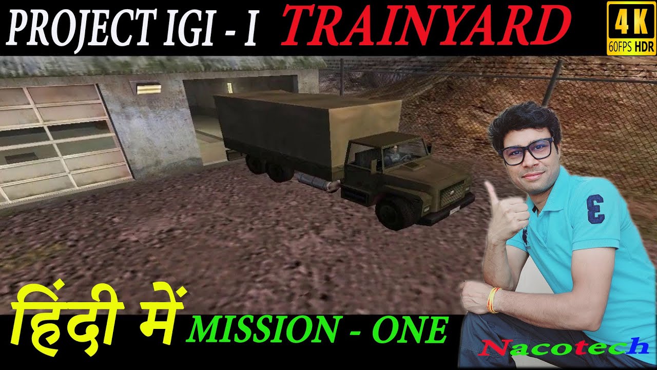 IGI-1 # Mission-1 Trainyard Full Gameplay II Project IGI-I Mission-1 in ...