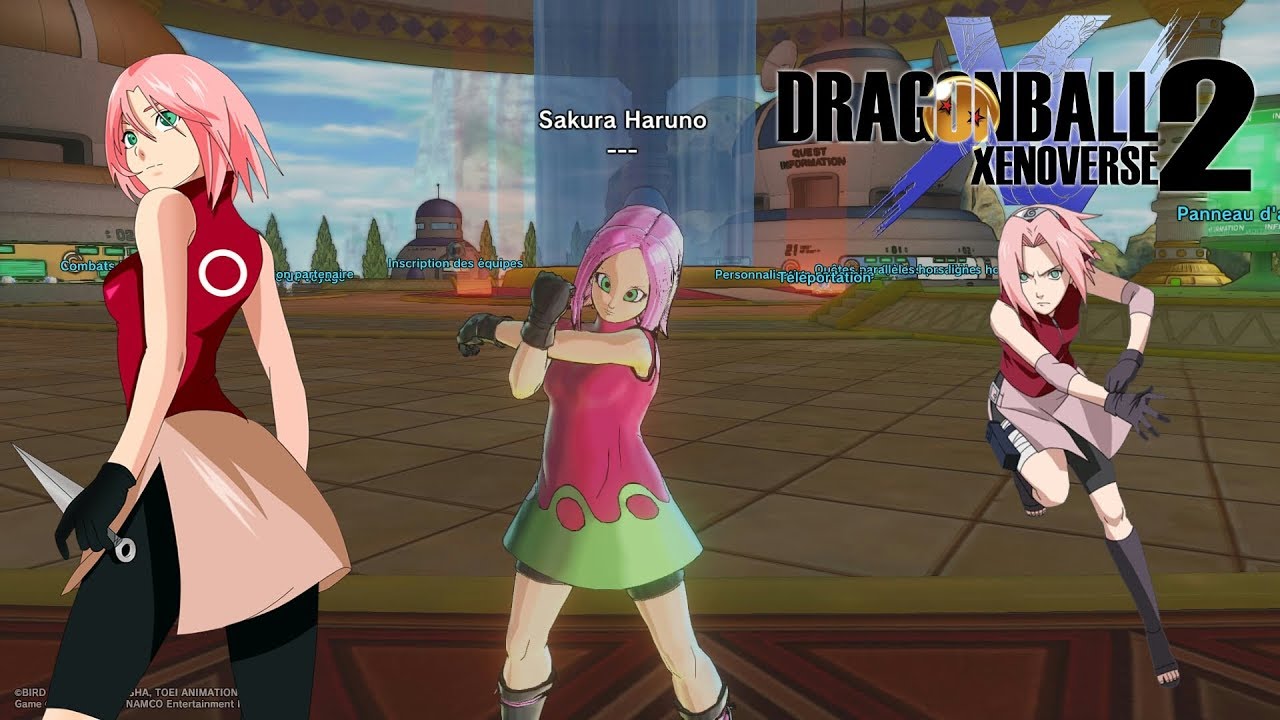 Dragon Ball Xenoverse 2 : Avatar Sakura Haruno - YouTube