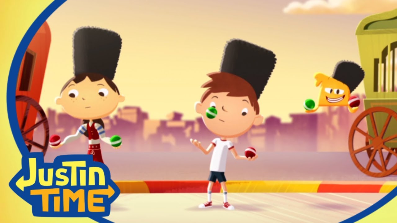 Justin Learns How to Juggle | Justin Time Season 2 Episode Clip - YouTube