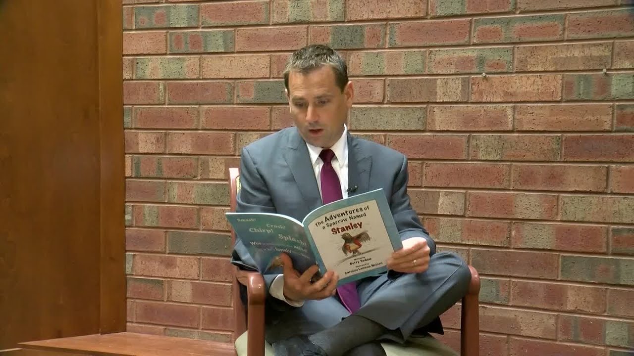 Local women bring "Stanley the Sparrow" book to life - YouTube