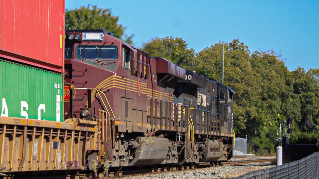 Some goods notch 8 in new spot,8102 trailing with a weird number board ...