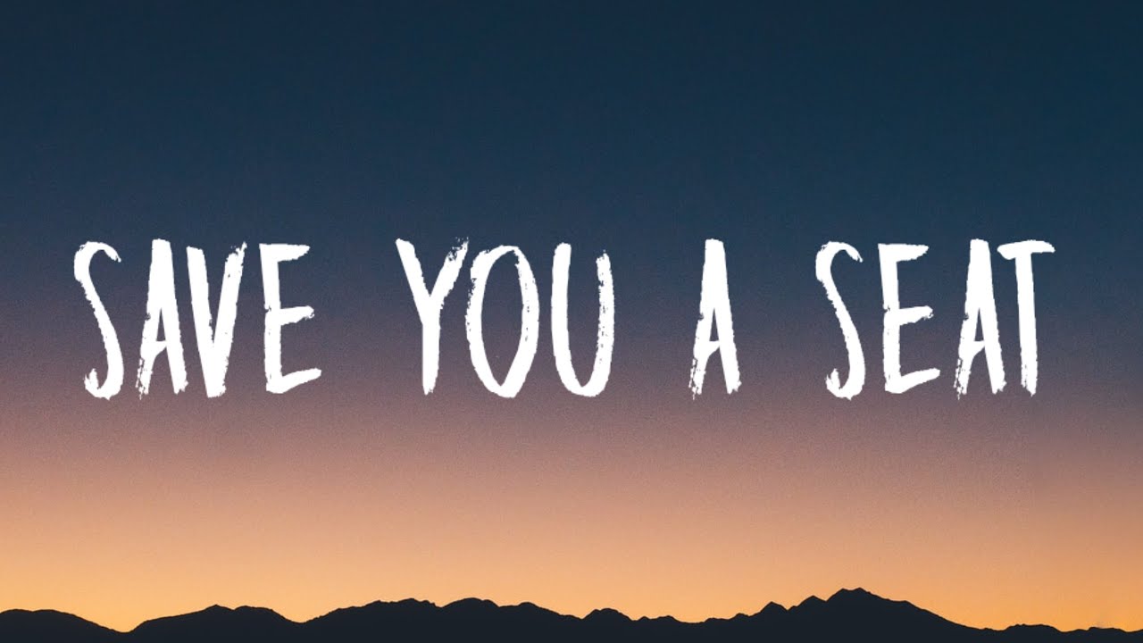Alex Warren - Save You a Seat (Lyrics) "i'll save you a seat next to me ...