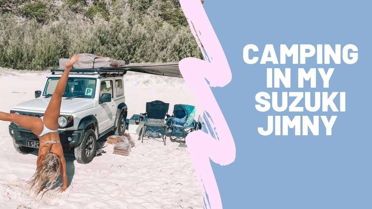 Camping in a Suzuki Jimny | Double Island - YouTube