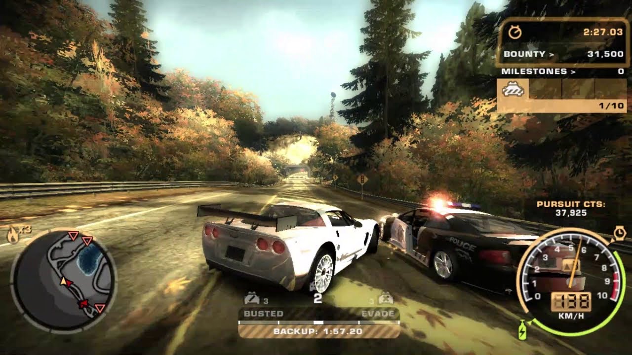 Need For Speed Most Wanted | Challenge Series race 58 - YouTube