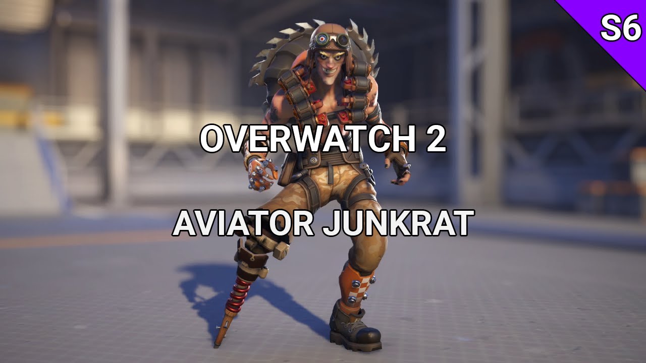 Overwatch 2 Aviator Junkrat Season 6 Epic Shop Skin OW2 - YouTube