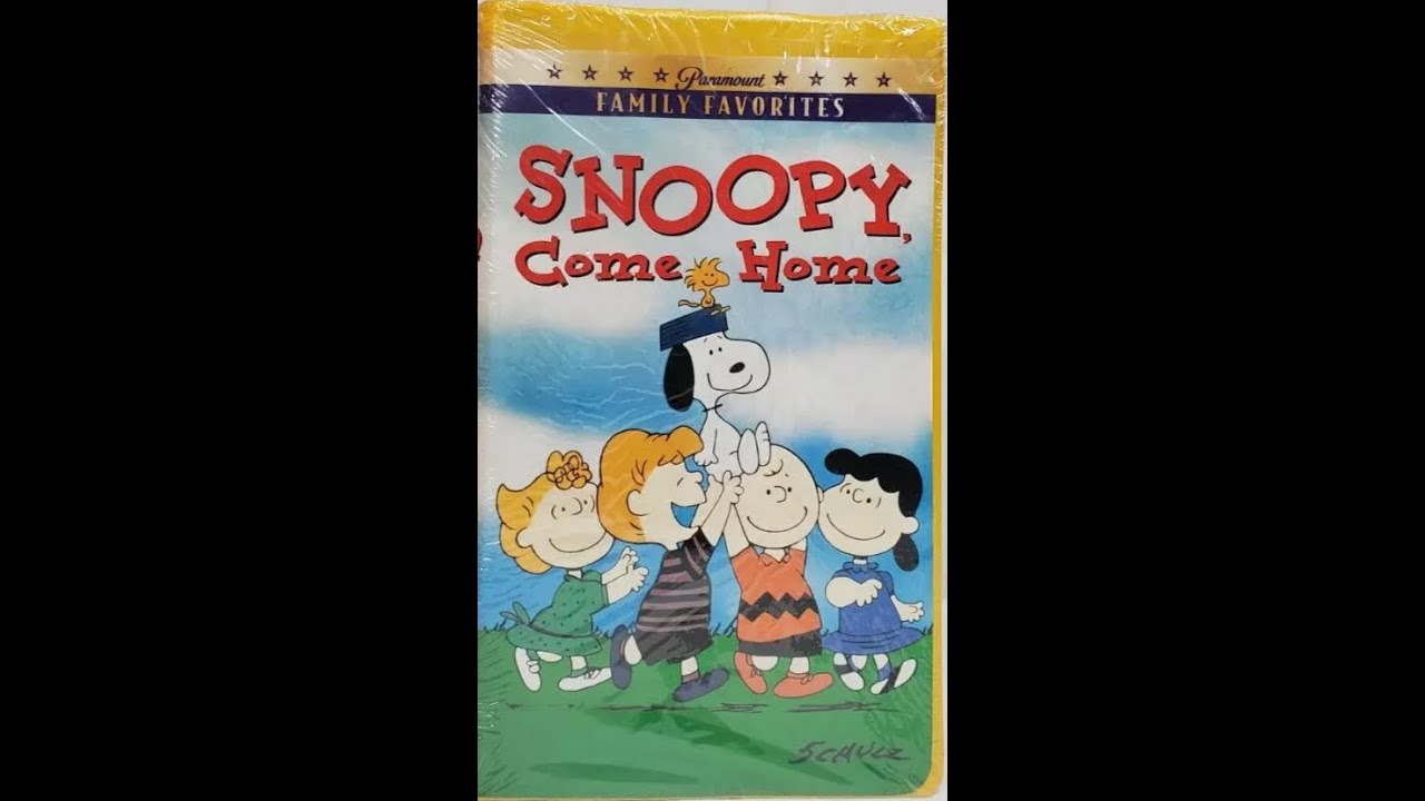 Opening to Snoopy, Come Home 2001 VHS - YouTube
