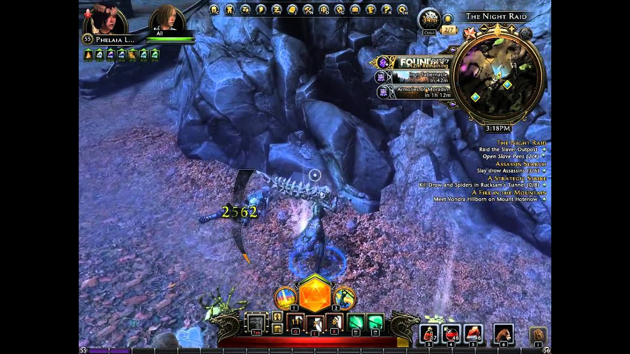 Neverwinter Online - Night Raid - YouTube